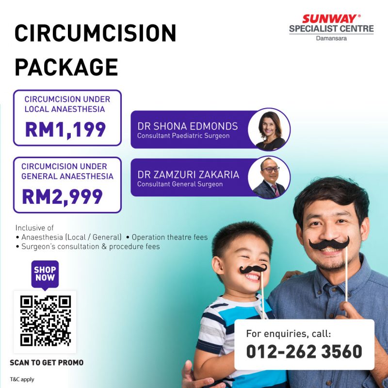 Circumcision Package | Sunway Specialist Centre Damansara